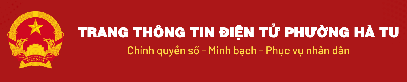 Trang thông tin điện tử phường Hà Tu